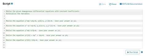 solved homogeneous differential equation with constant