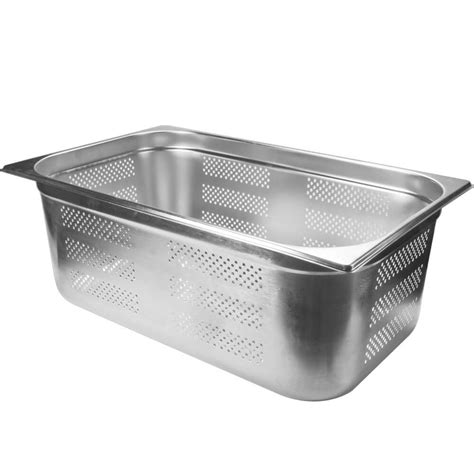 Récipient Gastro Norm Perforé Profondeur 200mm Inox Gn 1 1