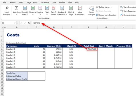 How To Add Margin To Cost Spreadcheaters