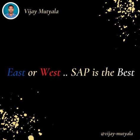 Agree Sap Sapcommunity Sapconsultants Vijay Mutyala