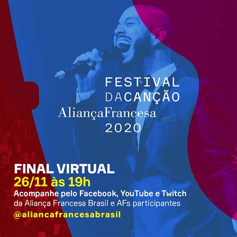 Festival Da Canção Aliança Francesa Final Virtual Aliança Francesa