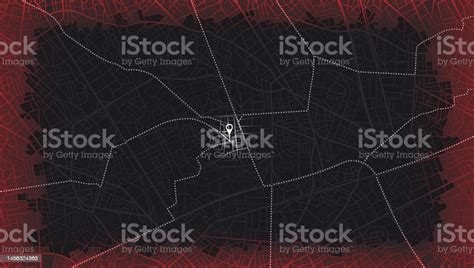 폐쇄 된 지역 지구 도로 자신의 집에 대한 Gps 지도 탐색 도시의 상세한 전망 장식 그래픽 관광 지도 도시 상위 뷰입니다