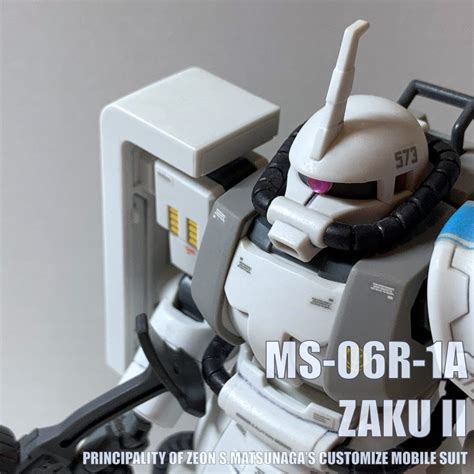 Hguc シン・マツナガ専用ザク｜ハヤマオさんのガンプラ作品｜gunsta（ガンスタ）