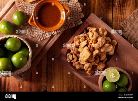 Chicharrones Deep Fried Pork Rinds Crispy Pork Skin Pieces
