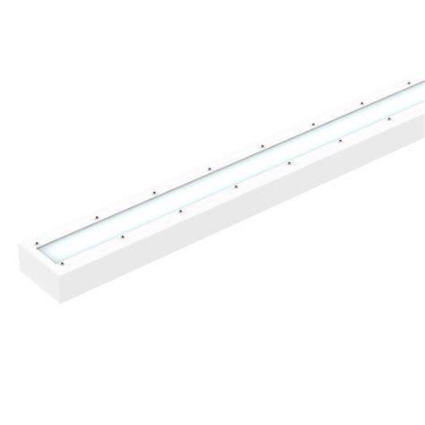 White 4ft Led Anti Ligature Batten 25 60w 346000k