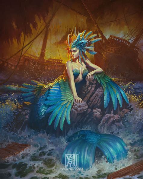 The Siren Queen By Yasushi Matsuoka R Truemonstergirls