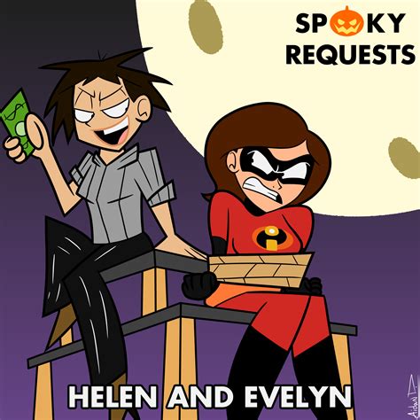 Spooky Requests 2022 12 Helen And Evelyn By Aidandefrehn On Deviantart
