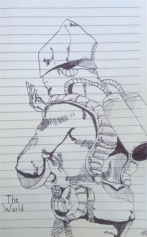 The World Doing Dios Pose [oc] R Stardustcrusaders