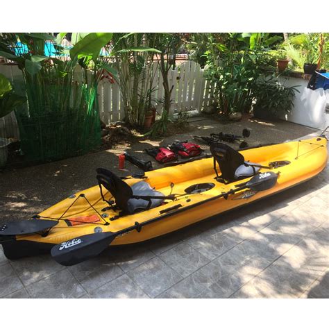 Kayak Hobie Mirage I14t Tandem Inflatable Sports Equipment Sports