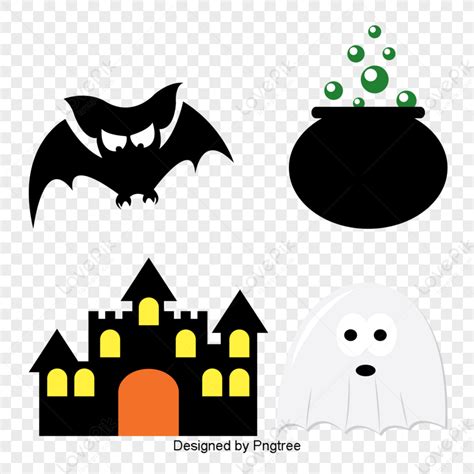 간단한 만화 할로윈 디자인 모드삽화종이파티 Png 일러스트 무료 다운로드 Lovepik