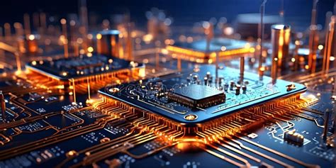 Microchip Architecture With Net Connections Stock Illustration Illustration Of Hack Science