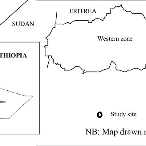 Map Showing The Study Site And The Tigray Region In Ethiopia Download Scientific Diagram