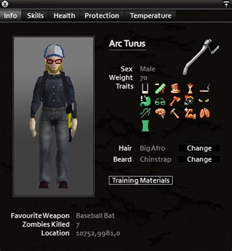 Help Rate My Lumberjack Character Build R Projectzomboid