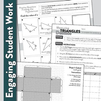 The Pythagorean Theorem Lesson Plan Unit By Adele Levin TPT