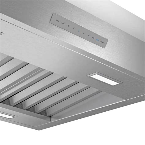 Thermador 42 Professional Island Range Hood In Stainless Steel Shop Nfm