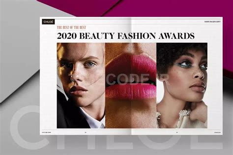 دانلود فایل لایه باز ژورنال فشن Chlo Fashion Magazine تایم کد