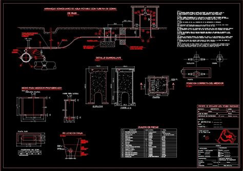 Water Meter Dwg Full Project For Autocad • Designs Cad