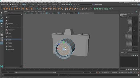 Introduction To Modeling In Maya Flippednormals