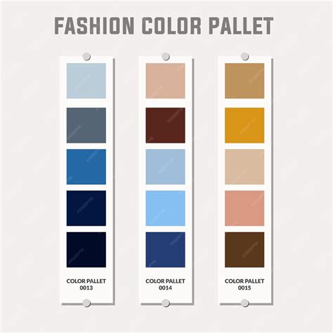 Premium Vector Fashion Color Pallet