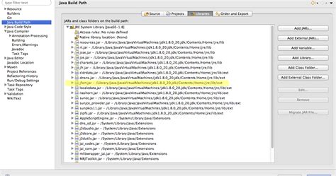 Bekwam Blog Access Restriction In Eclipse The Type Fxml Is Not Api