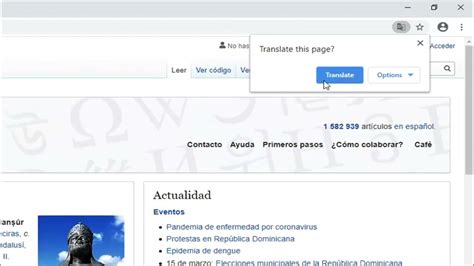 How To Translate a Web Page In Google Chrome? [Tutorial] - YouTube
