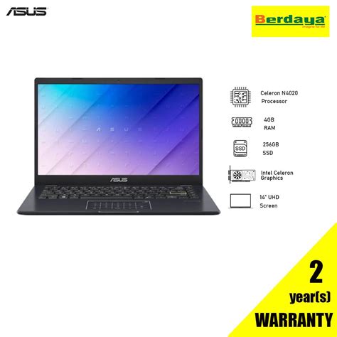 Asus Vivobook Go E M Abv Ts Celeron N Gb Gb Ssd Intel W Laptop