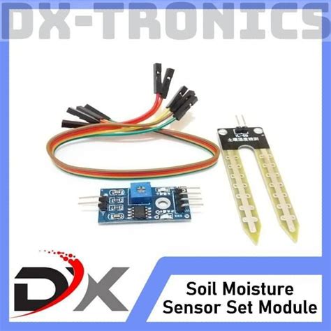 Jual Soil Moisture Sensor Hygrometer Sensor Kelembaban Tanah Shopee Indonesia