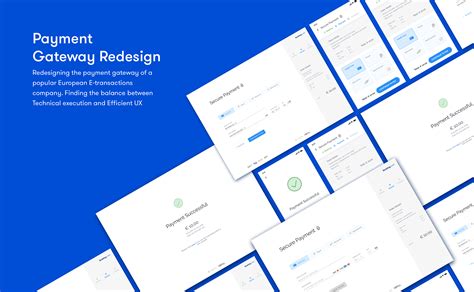 Payment Gateway Redesign On Behance