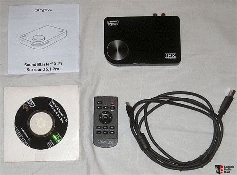 Creative Labs SB1095 SOUND BLASTER X-Fi Surround 5.1 Pro USB External ...
