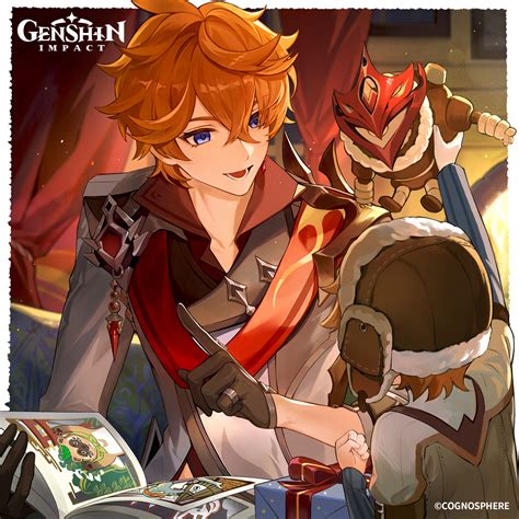Tartaglia Teucer And Ruin Guard Genshin Impact Danbooru