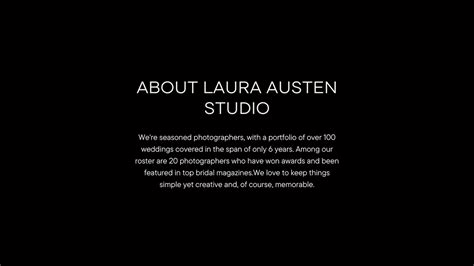 Wedding Photography Website Design Web Layout Ux Ui On Behance