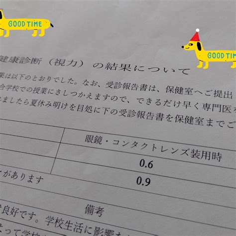 視力が思っていた以上に悪い 脳腫瘍の息子と母の成長日記