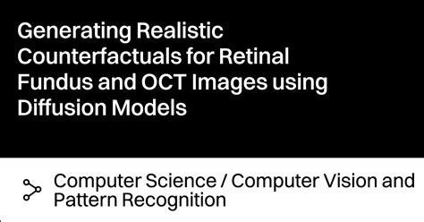 Generating Realistic Counterfactuals For Retinal Fundus And Oct Images