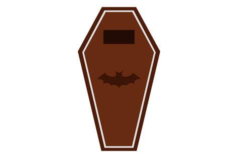 Vampire Coffin Clipart