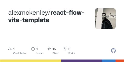Github Alexmckenley React Flow Vite Template