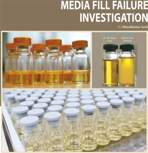 Media Fill Failure Investigation Pharma Machines Technology