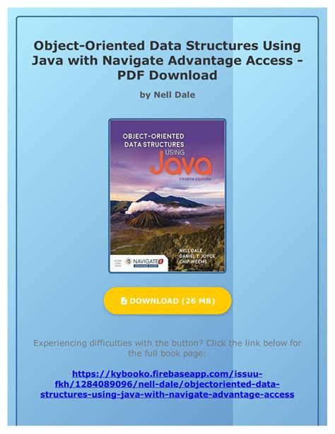 Ebook Object Oriented Data Structures Using Java With Navigate Advantage Access By Nell Dale