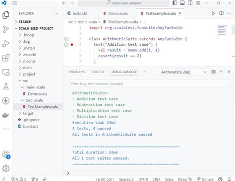 Unit Testing In Scala With Scalatest