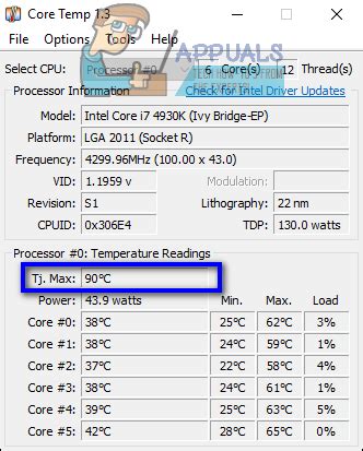 How To Check CPU Temp On Windows Appuals