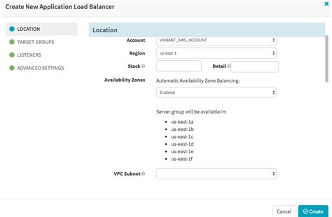 Vpc Subnet Field Does Not Get Populated · Issue 5768 · Spinnaker