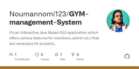 GitHub Noumannomi123 GYM Management System It S An Interactive Java Based GUI Application