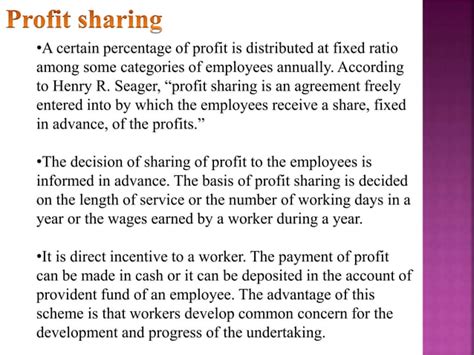 Incentives Types Of Incentives Pptx