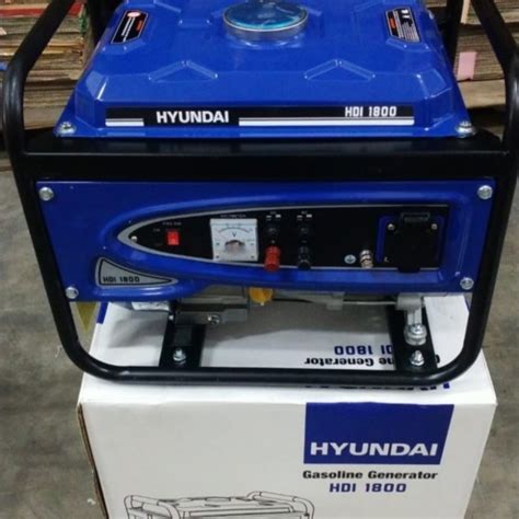 Jual Genset Hyundai Mini 1000 Watt Hdi 1800 Hyundai Korea Hdi1800