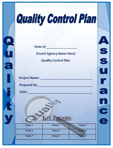 Quality Control Form Template Shooters Journal