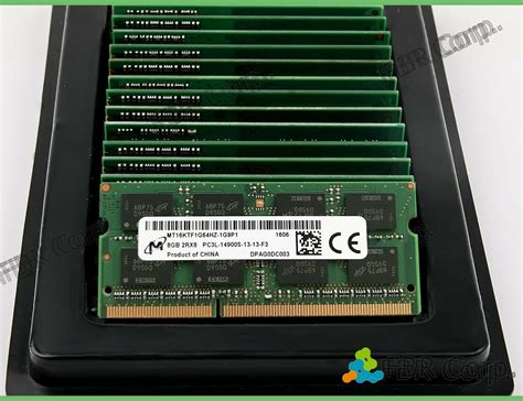 8gb Micron Pc3l 14900s Ddr3l 1866 So Dimm Laptop Memory Ram