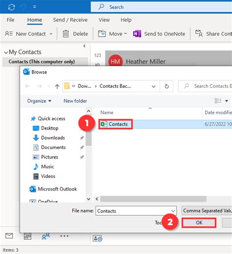 Import Contacts In CSV Format Into Outlook AkrutoSync