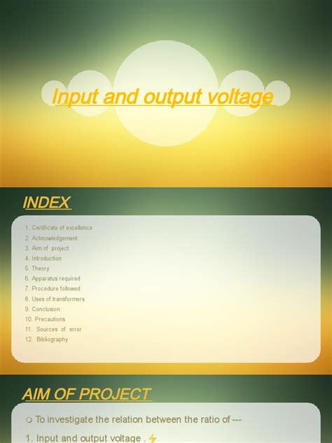 Transformer Project Class 12 Pdf Transformer Inductor