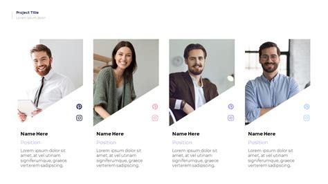 Simple Pattern Background Project Deck PowerPoint Business Templates