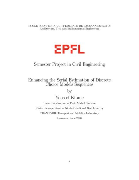 Sequential Estimation Ofdiscretechoicemodels Pdf
