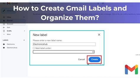 how to create gmail labels and organize them easy steps